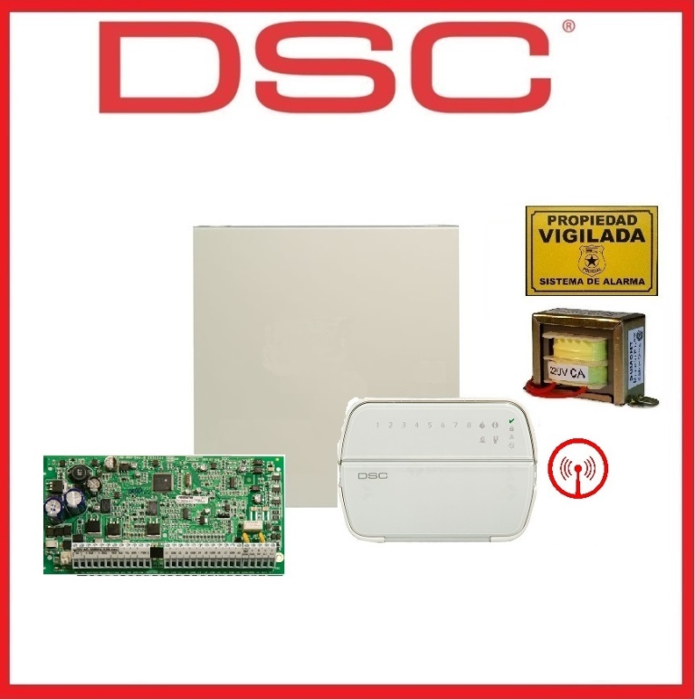 Alarma DSC 1832 con teclado receptor RF – Infinity Seguridad
