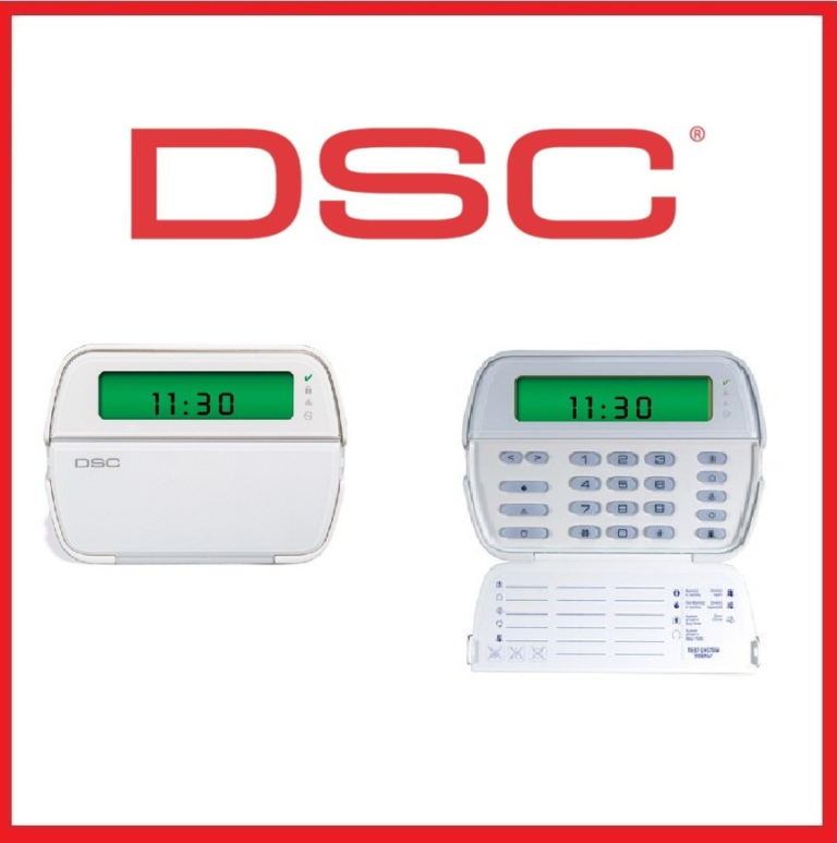 Teclado LCD para centrales de alarma DSC PK5501 – Infinity Seguridad
