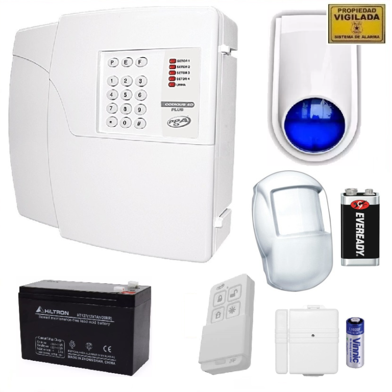 Kits alarmas inalambricas – Infinity Seguridad