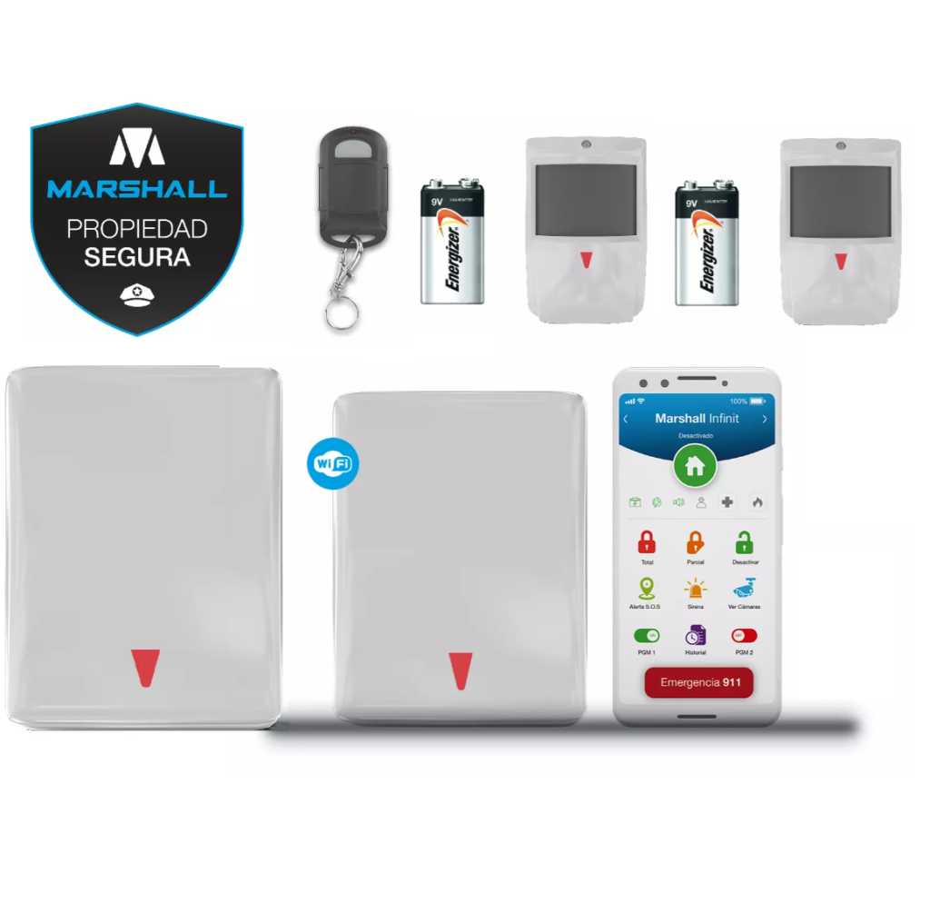Kits alarmas inalambricas – Infinity Seguridad